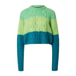Nasty Gal Pullover Damen Gr&ouml;&szlig;e M petrol / mint / hellgr&uuml;n