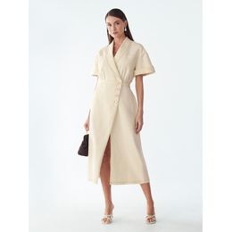 Willa Kleid 'Sil' Damen Gr&ouml;&szlig;e 40 beige / naturwei&szlig; / eierschale Sommerkleid