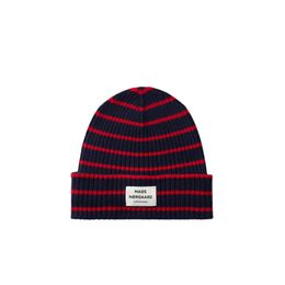 Mads N&oslash;rgaard Mads Norgaard Copenhagen M&uuml;tze 'Yota Anju' Herren Gr&ouml;&szlig;e 55/60 dunkelblau / feuerrot / wei&szlig;