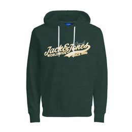 Jack & Jones JACK & JONES Sweatshirt 'Mel' male size XL Yellow / Green / White