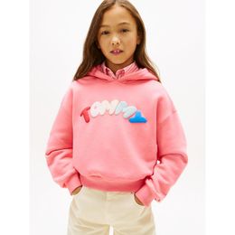 Tommy Hilfiger M&auml;dchen Kapuzensweatshirt &raquo;TOMMY PUFF PRINT HOODIE&laquo;, Kinder bis 16 Jahre, regular fit 14 (164)