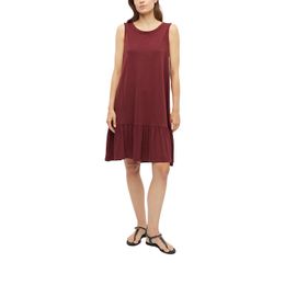 s.Oliver Damen s.Oliver Maxikleid Ohne Taschen Sommerkleid in Allover-Optik rot 34, N-Gr