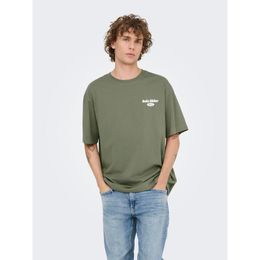 Only & Sons Only & Sons Herren ONLY & SONS T-Shirt &raquo;ONSNATHAN RLX SS TEE NOOS&laquo; Baumwolle, relaxed fit L