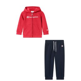 Champion Kinder Jogginganzug &raquo;Hooded Full Zip Suit&laquo; 2 tlg. 2-teiliges Set aus Jacke und passender Hose, atmungsaktiv 68