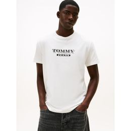 Tommy Jeans Herren Rundhalsshirt &raquo;TJM BILLS FONT&laquo; regular fit, Rundhals, bedruckt XXL