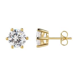 Firetti Damen Paar Ohrstecker &raquo;Schmuck Geschenk Silber 925 Ohrschmuck Ohrringe Solit&auml;r&laquo; mit Zirkonia (synth.) 9, Silber 925 (Sterlingsilber)