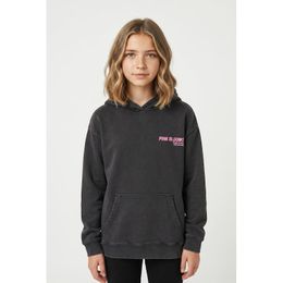Tom Tailor Kinder Tom Tailor Kapuzensweatshirt, mit Front-und R&uuml;ckenprint schwarz 152