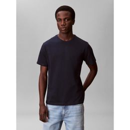 Calvin Klein Jeans Herren T-Shirt &raquo;CLASSIC MONOGRAM&laquo; regular fit, Rundhalsausschnitt blau S