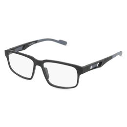 Adidas Sport SP5033 Brille Unisex | Fassung: Vollrand, Quadratisch, Schwarz Matt