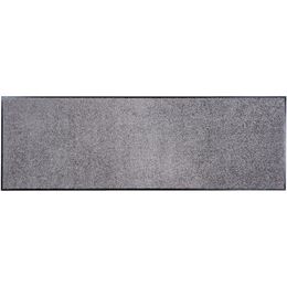 Astra Fu&szlig;matte &raquo;Proper Tex 618&laquo; rechteckig 9 mm H&ouml;he Schmutzfangmatte, auch als L&auml;ufer, waschbar, In -und Outdoor geeignet grau Kunstfaser B : 60cm 1 