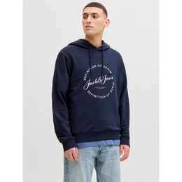 Jack & Jones Jack & Jones Herren Kapuzensweatshirt &raquo;JJGRAYSON SWEAT HOOD&laquo; blau XL