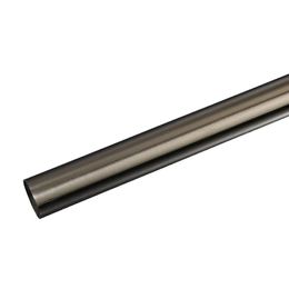 Liedeco Gardinenstange &raquo;Fixma&szlig;&laquo; &Oslash; 20 mm 1 l&auml;ufig-l&auml;ufig Fixma&szlig; silber Metall B/L: 120cm &Oslash; 20mm, 1 l&auml;ufig