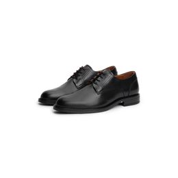 Tommy Hilfiger Herren Schn&uuml;rschuh &raquo;CORPORATE DRESSY LTH SHOE&laquo; Abendschuh, Festtagsschuh mit dezenten Ziern&auml;hten schwarz 43