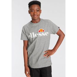 Ellesse Jungen T-Shirt &raquo;MALIA&laquo; Kurzarm, mit Rundhalsausschnitt, aus Baumwolle, gerader Abschluss grau 152/158 (12/13)