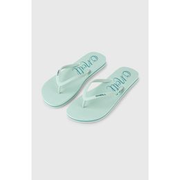 O`Neill O'neill Damen O'Neill Zehentrenner &raquo;PROFILE LOGO SANDALS&laquo; sportlicher Stil, mit Gummilaufsohle, f&uuml;r warme Tage gr&uuml;n 37