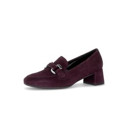 Gabor Damen Pumps Blockabsatz, Abendschuh, Businessschuh mit edler Zierspange, Weite G 42