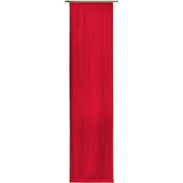 WIRTH Schiebegardine &raquo;Westport&laquo; Paneelwagen 1 Stk. tlg. rot Jacquard, Polyester 175cm, Paneelwagen, 60cm