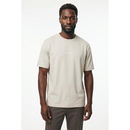 Calvin Klein Swimwear Herren T-Shirt Regular fit mit Rundhalsausschnitt beige M (50)