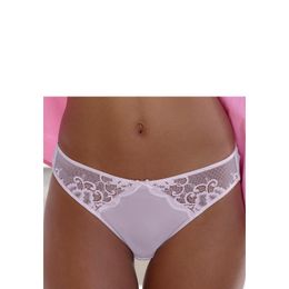 Petite Fleur By Lascana Damen petite fleur by Lascana Slip Packung, 3 St&uuml;ck, mit floraler Spitze und weichem Microtouch 44/46