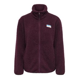 Only Damen Only Pl&uuml;schjacke &raquo;ONLEVA LIFE TEDDY JACKET CC OTW&laquo; ohne Kapuze Kunstfaser L