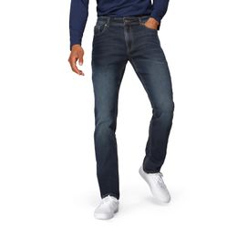 Bruno Banani Herren Slim-fit-Jeans &raquo;Grady&laquo; schmale Beinweite, niedrige Leibh&ouml;he, figurbetonte Silhouette blau 30, L&auml;nge 34