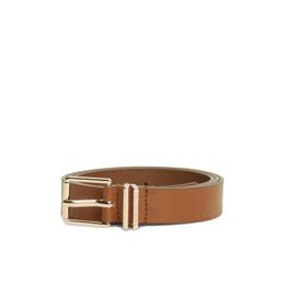 Tommy Hilfiger Damen Lederg&uuml;rtel &raquo;TH SQUARE&laquo; 85