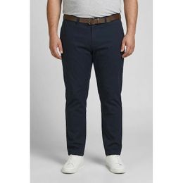 Jack & Jones PlusSize Jack & Jones Plussize Herren Jack & Jones PlusSize Chinohose &raquo;JPSTMARCO ADAM BELTED CHINO PLS&laquo; blau 46 (6XL), L&auml;nge 34