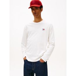 Tommy Jeans Herren Langarmshirt &raquo;TJM REG BADGE TEE LS EXT&laquo; S