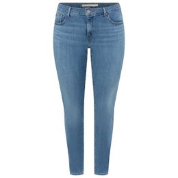 LEVI'S&reg; PLUS Levi's Plus Damen Levi's Plus Skinny-fit-Jeans &raquo;311 PL SHAPING SKINNY *D&laquo; figurformend mit Stretch blau 14 (46), L&auml;nge 30