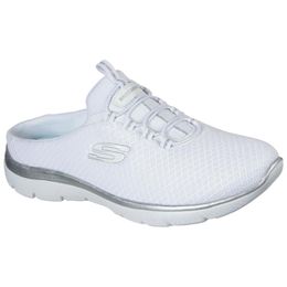 Skechers Damen Sabot &raquo;SUMMITS SWIFT STEP&laquo; Sommerschuh, Schlappen, Schlupfschuh in veganer Verarbeitung wei&szlig; 41