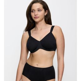 Triumph Minimizer-BH &raquo;Essential Minimizer&laquo; schimmerndes Jacquard-Muster, mit B&uuml;gel schwarz 95, Cup C Minimizer-BH
