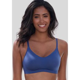 Nuance By Lascana Damen Nuance by Lascana Bralette-BH SEAMLESS ohne B&uuml;gel, mit herausnehmbarem Push-up-Kissen, bequemer BH M (40), N-Gr