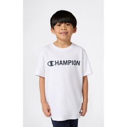 Champion Jungen T-Shirt &raquo;SPORTWEAR T-SHIRT Standard Fit&laquo; f&uuml;r Kinder und Jugendliche, Kurzarmdesign, aus Baumwolle, Standard Fit L (152/158)