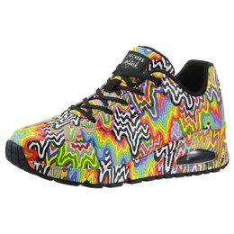 Skechers Damen Sneaker &raquo;UNO-INFINITE DRIP JEN STARK&laquo; Freizeitschuh, Halbschuh, Schn&uuml;rschuh mit Luftkissen-D&auml;mpfung bunt 39