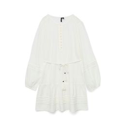 V&eacute;ro Moda Vero Moda Kleid 'VMOLYA' Damen Gr&ouml;&szlig;e 38 wei&szlig; Sommerkleid