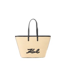 Karl Lagerfeld Shopper Damen Gr&ouml;&szlig;e One Size beige / schwarz