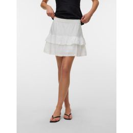 V&eacute;ro Moda Vero Moda Damen Minirock &raquo;VMTRINE NW SHORT SKIRT WVN NOOS&laquo; Baumwolle L (40)
