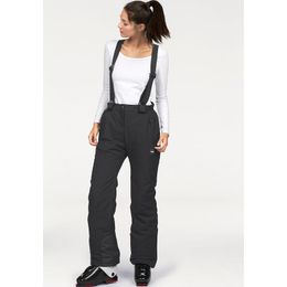 Polarino Damen Skihose Wasser- und winddicht schwarz 40, N-Gr