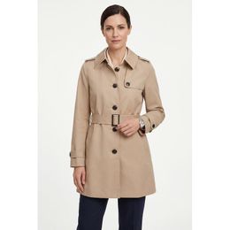 Tommy Hilfiger Damen Langjacke &raquo;HERITAGE SINGLE BREASTED TRENCH&laquo; mit den typischen Trenchcoat-Details beige M
