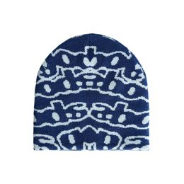 Bershka M&uuml;tze Herren Gr&ouml;&szlig;e 55/60 marine / hellblau