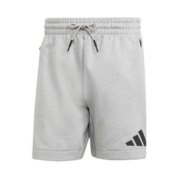 adidas Sportswear Sportshorts 'Z.N.E.' Herren Gr&ouml;&szlig;e M hellgrau / schwarz