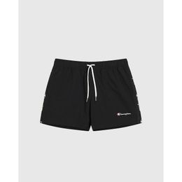 Champion Herren Badeshorts f&uuml;r Strand, Pool und Freizeit, mit sportlicher Ausrichtung schwarz XL (52), N-Gr