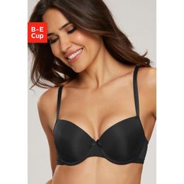 s.Oliver Schalen-BH mit B&uuml;gel, T-Shirt-BH, bequemer BH schwarz 70, Cup C Schalen-BH