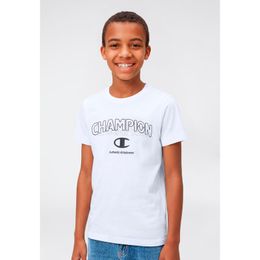 Champion Jungen T-Shirt &raquo;Graphic T-Shirt&laquo; f&uuml;r Kinder, sportlicher Stil, Kurzarm, Rundhalsausschnitt L (152/158)
