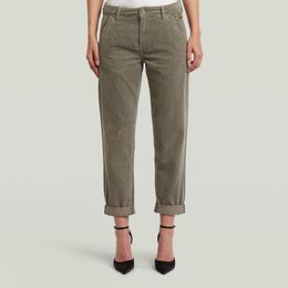 G-Star Raw G-Star Damen G-STAR Chinohose &raquo;Kate Chino Boyfriend&laquo; mit Relaxed Fit an H&uuml;fte und Oberschenkeln braun 28, L&auml;nge 30