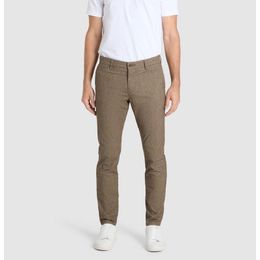 MAC Herren MAC Chinohose &raquo;Lennox&laquo; aus elastischer Baumwollmischung braun 36, L&auml;nge 34
