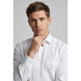 MARVELIS Herren MARVELIS Langarmhemd modern fit, verl&auml;ngerter Arm, Businesshemd, New-Kentkragen wei&szlig; 44, Extra verl&auml;ngerter Arm