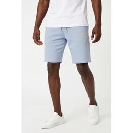 Jack & Jones Jack & Jones Herren Laufhose &raquo;JPSTGORDON ARCHIVE COLOR SWEAT SHORT MID&laquo; mit Logo Schriftzug blau M, N-Gr