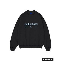 Jack & Jones Jack & Jones Herren Sweatshirt &raquo;JORFREDERIKSBERG BRANDING SWEAT CN FST&laquo;, Baumwollmischung, regular fit schwarz XL