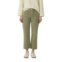 s.Oliver Damen s.Oliver 7/8-Jeans &raquo;Style Karolin&laquo; mit Kordelzug und Stretch gr&uuml;n 42, N-Gr